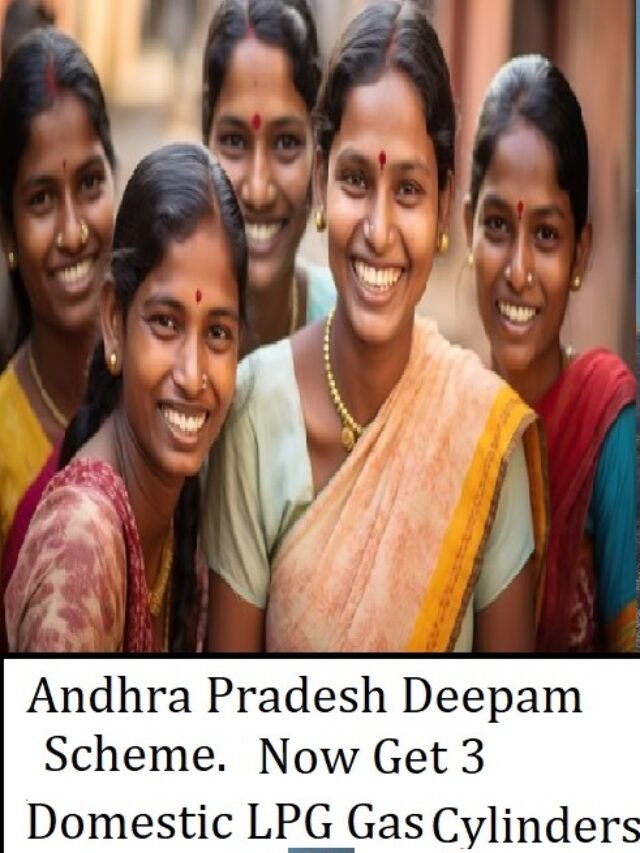 Now Get 3 Free Gas Cylinders under Deepam Scheme of Andhra Pradesh Government - Government ...